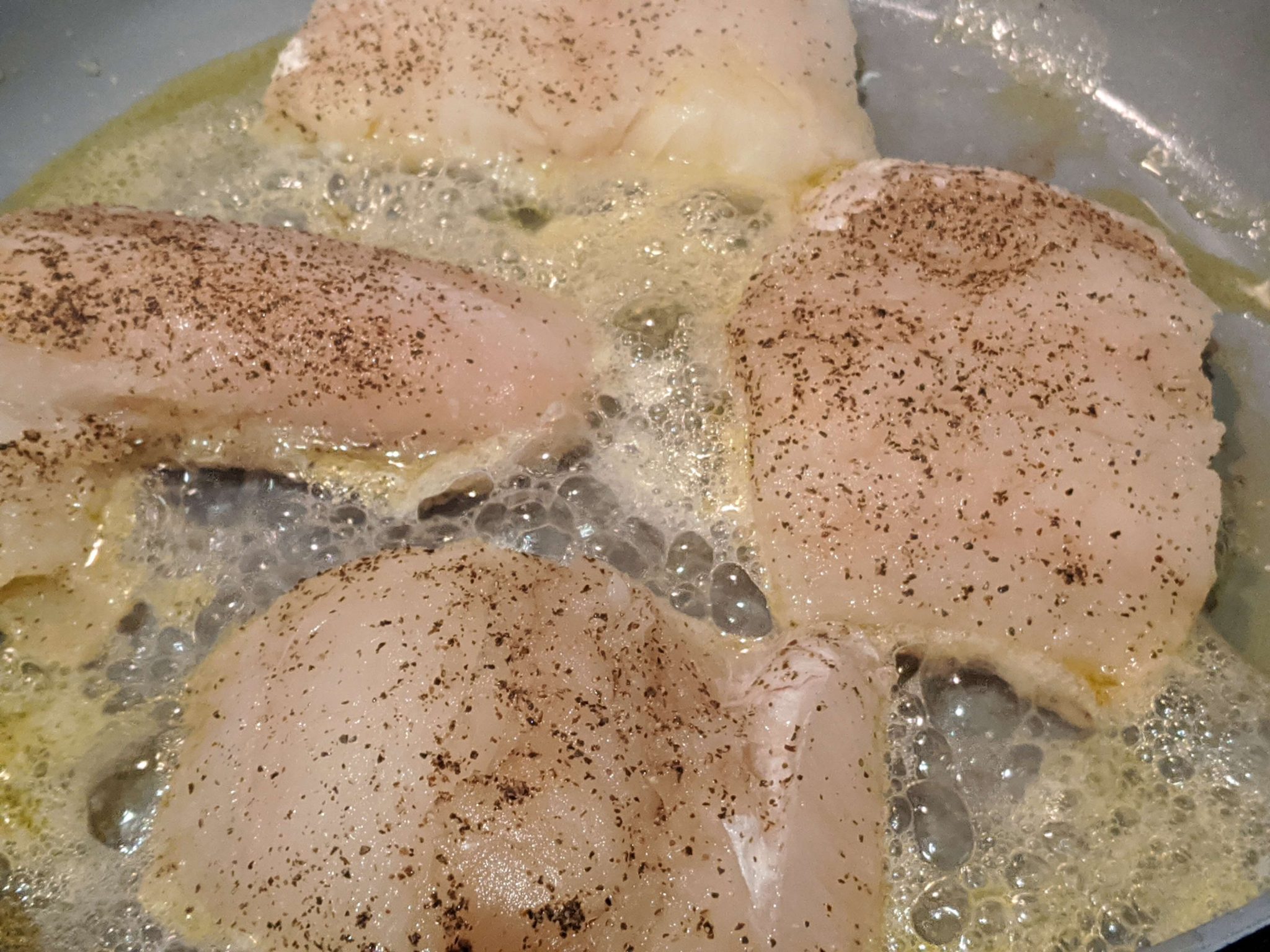 Pan-Fried Pacific Ocean Perch (w/chimichurri) (Perch) - Kosher Cowboy